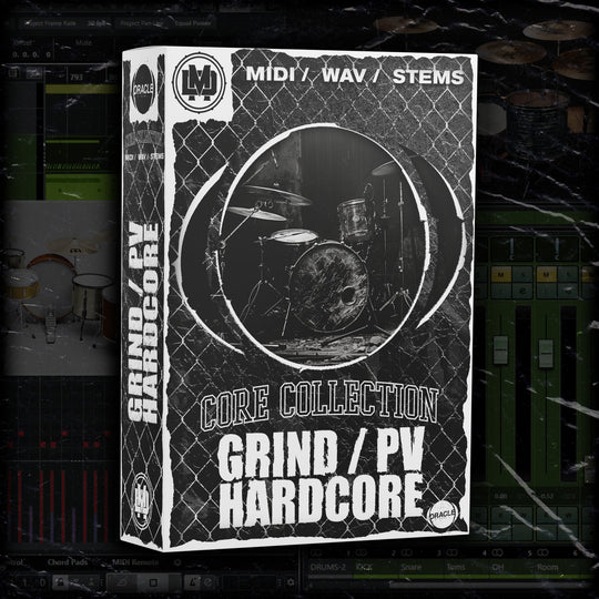 Hardcore Drum Collection MIDI & Groove Packs | Oracle Sound - Oracle Sound