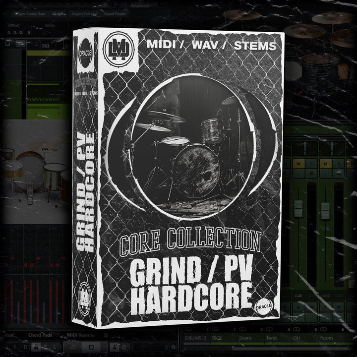 Hardcore Drum Collection MIDI & Groove Packs | Oracle Sound - Oracle Sound